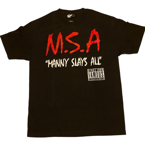 Famous Stars & Straps | Shirts | Famous X Msa Manny Slays All ...